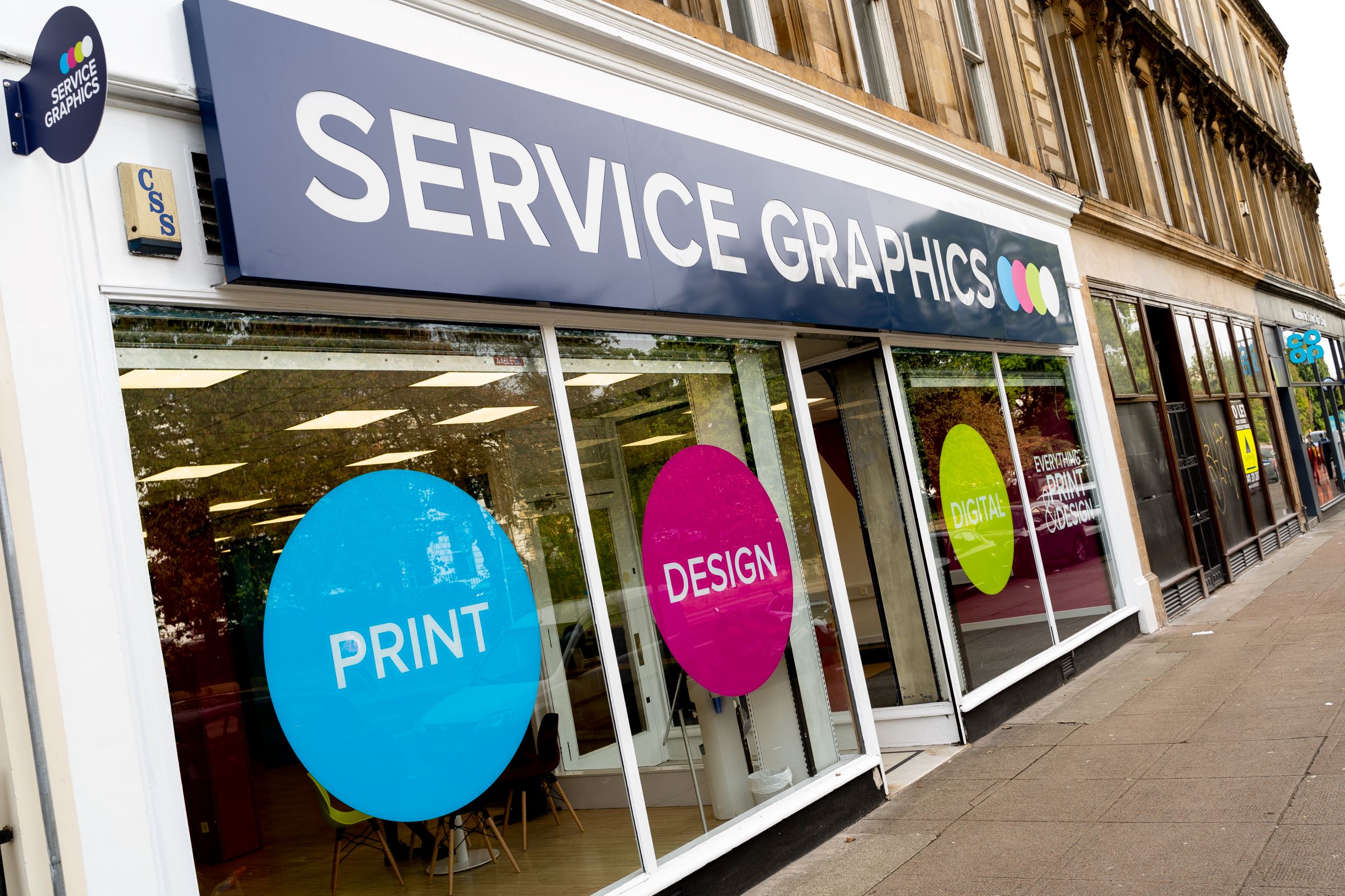 Service Graphics Refurbishment | Lochlie Construction Group